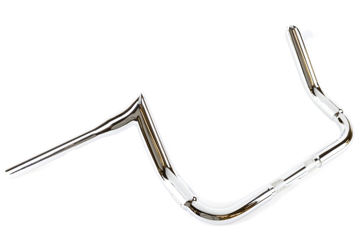 Harley Davidson Handlebars - Assault Handlebar 10" Chrome – Cuztom Kraft