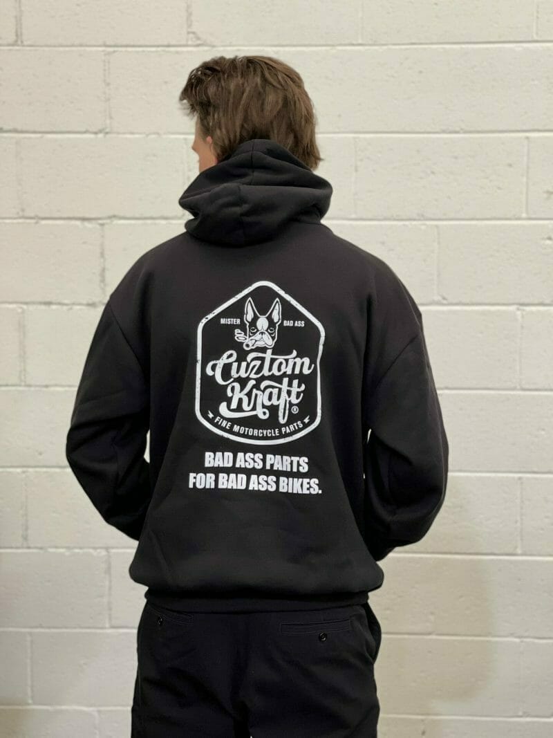 Cuztom Kraft Hoodie - 'Bad Ass' Hoodie - Apparel