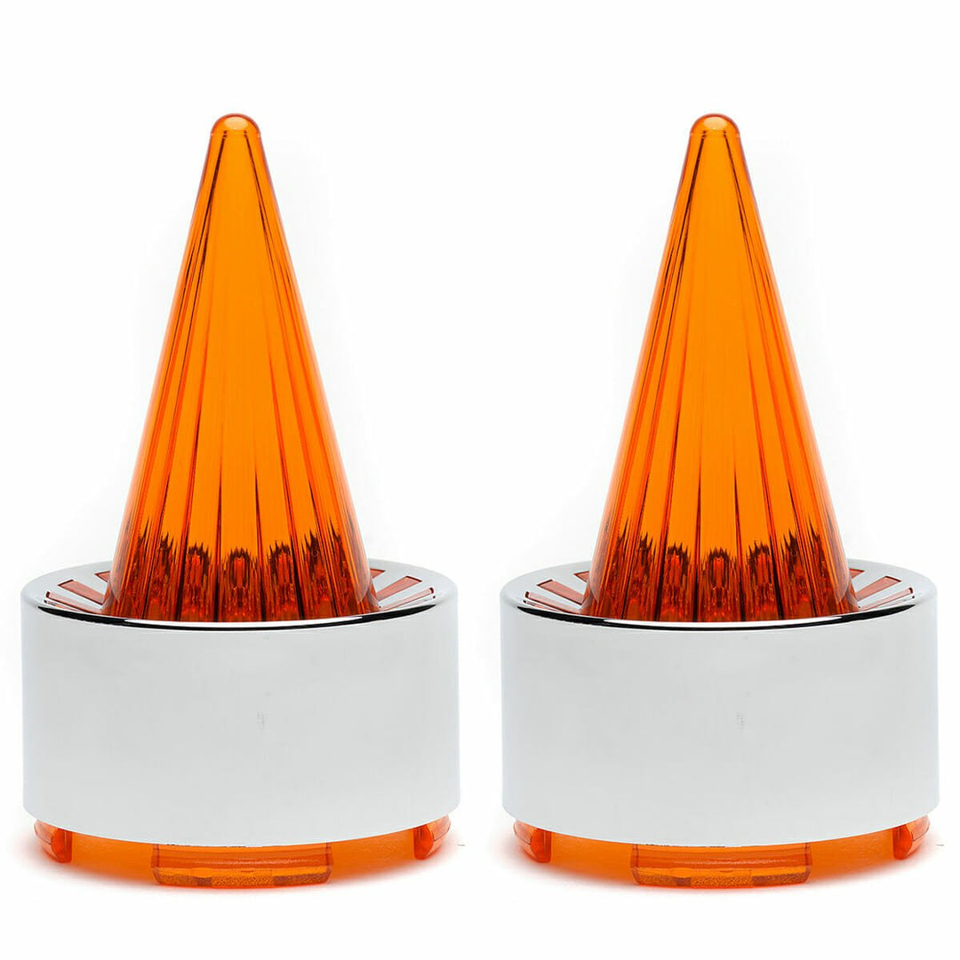 Harley Davidson Signal Lenses - Clip-in Rocket / Chrome / Amber ...