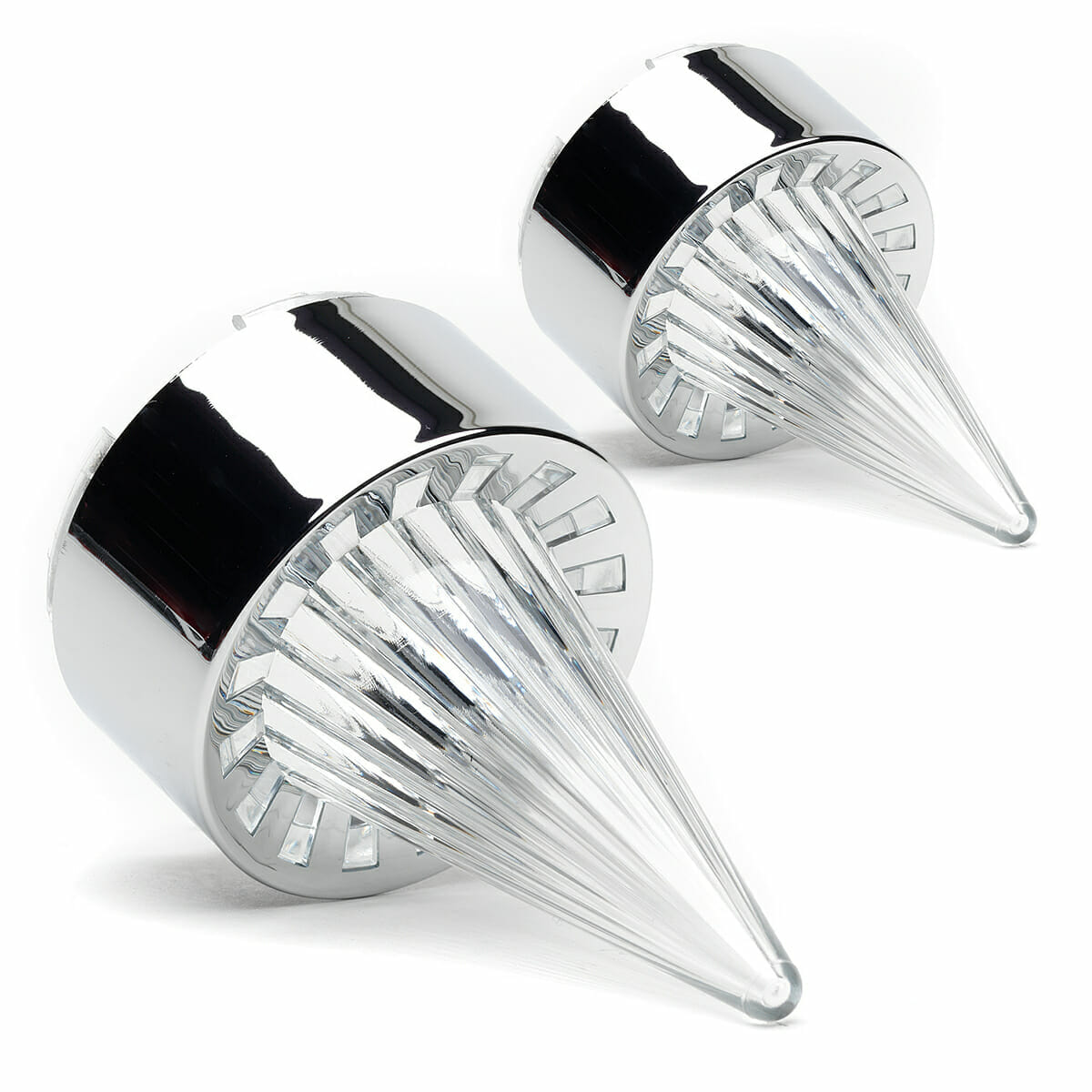 Harley Davidson Signal Lenses - Clip-in Rocket / Chrome / Clear ...