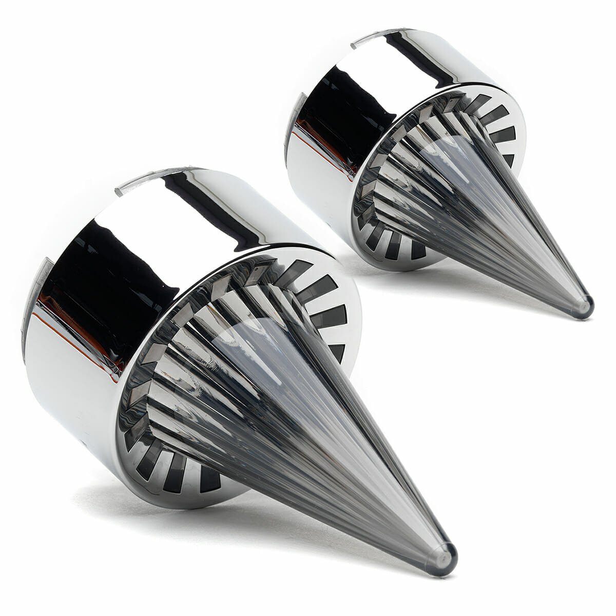 Harley Davidson Signal Lenses - Clip-in Rocket / Chrome / Smoked ...
