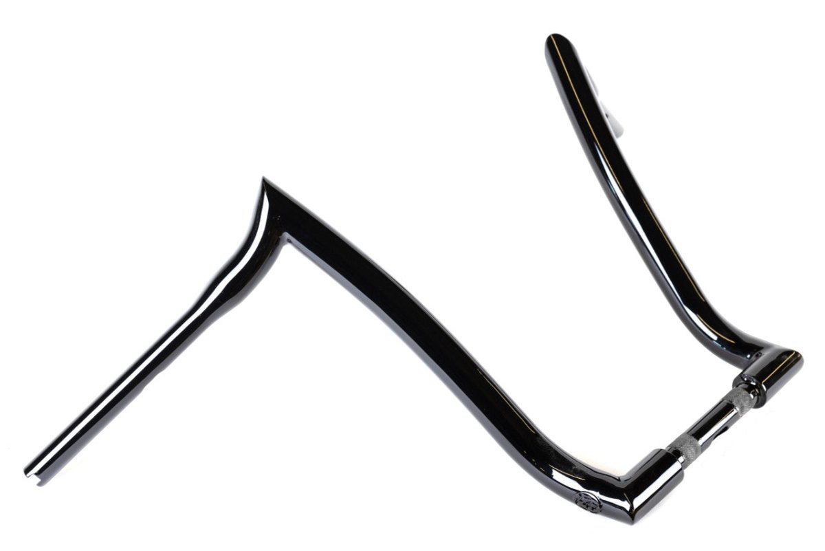 Harley Davidson Handlebars - Nomad Handlebar Black 16" – Cuztom Kraft