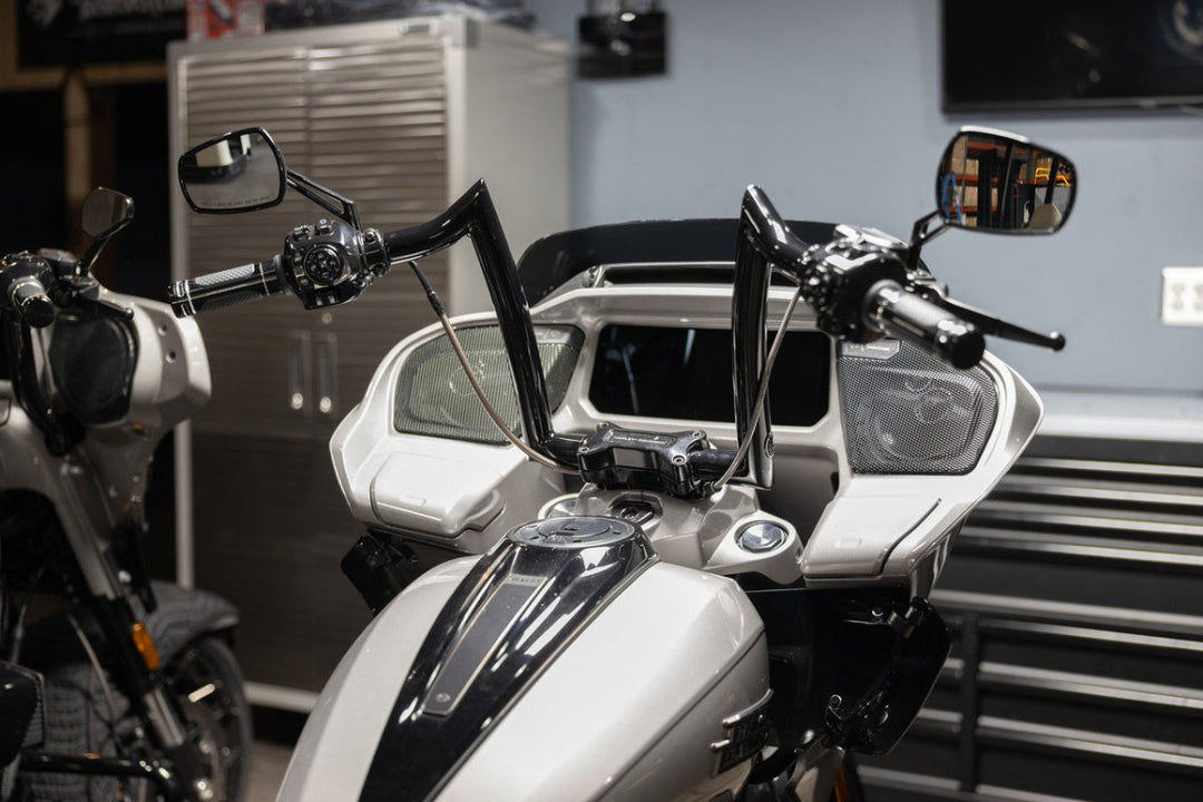Harley Davidson Handlebars - R Series 2024 Road Glide 12" Gloss Black ...