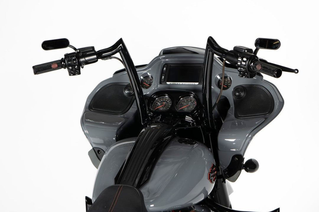 Harley Davidson Handlebars - Signature Handlebar Black 14" – Cuztom Kraft