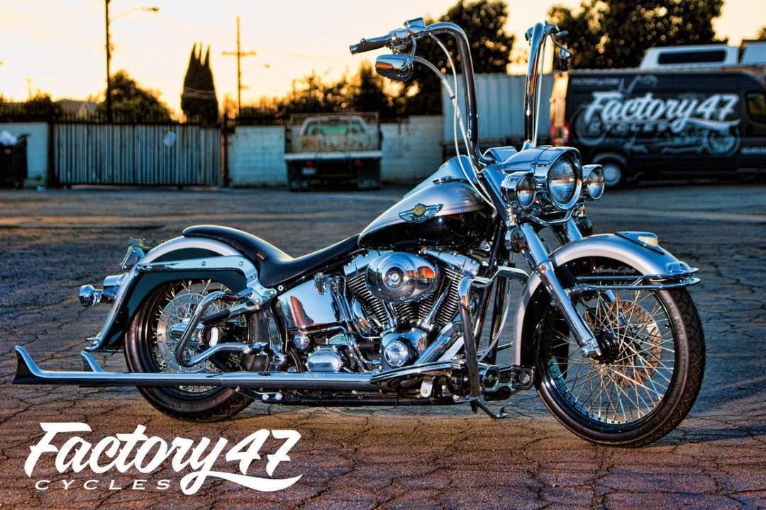 Harley Davidson Handlebars - Vicla Handlebar Chrome 18" – Cuztom Kraft
